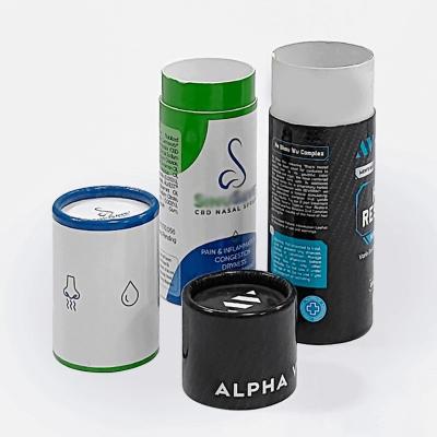 China Round Kraft Cardboard Paper Tube Packaging Box Cylinder Shipping Tubes Customized for sale