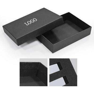 China Rigid Cosmetic Lip Gloss Packaging Box Two Piece Cardboard Box Lift Off Lid Gift Boxes for sale
