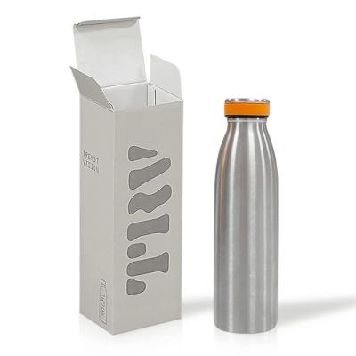 China Gepersonaliseerde Tuck Top Dozen Onbeklede Kraft E Flute Waterfles Verpakkingsdoos for sale