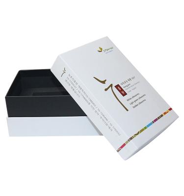 China Custom Size Recycled Self Erecting Boxes LED Light Watch Box Gift Packaging for sale