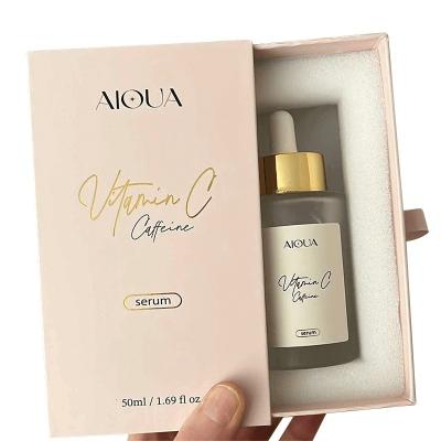 China Exquisite Cologne Perfumes Pull Out Drawing Paper Box with Customizable Logo Design for sale