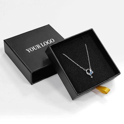 China Luxury Custom Logo Jewelry Gift Box for Packaging Items Corrugated Board Paper Type for sale