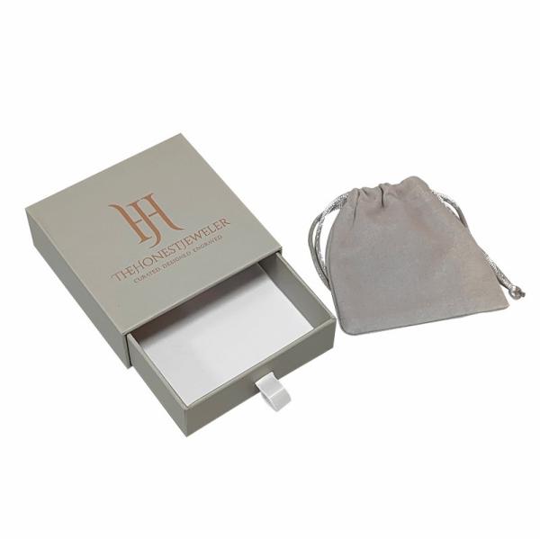 Quality CMYK Small Slide Drawer Box Packaging Sliding Drawer Hard Rustic Paper Jewelry Gift Box for sale