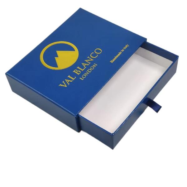 Quality Luxury Custom Logo Small Drawer Box Cardboard Jewelry Packaging Box Sliding Drawer Paper Box For Necklace Gift for sale