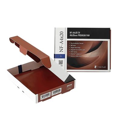 China Certificate Custom Small Batch Hard Three Layer Corrugated Mailer Box Shipping Box For Underwear Clothing Garment Packaging for sale