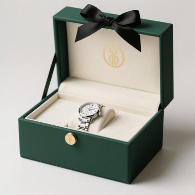 China Luxury Watch Storage Box For Men Women Handmade Custom Logo Watch Cases for sale