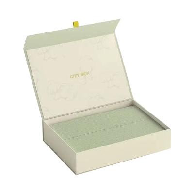 China Custom Recyclable Luxury Rigid Gift Magnetic Flip Top Box Handmade Perfume Jewelry Cosmetics Packaging Storage Folding Paper Box for sale