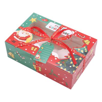 China 2025 Luxus Weihnachtsgeschenkboxen Kraftpapierverpackung Festlichkeitsgeschenkboxen für die Weihnachtszeit zu verkaufen