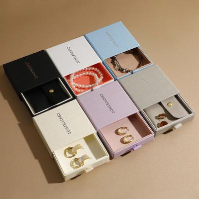 China Luxury Jewelry Box Packaging Custom Logo Personalized Jewelry Gift Boxes Elegant & High-End Jewelry Packaging Box for Women for sale