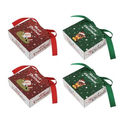 China Individuelle 2025 Frohe Weihnachten Geschenkbox Personalisierte Feiertagsverpackung für Firmengeschenke Festliche Dekorationen zu verkaufen