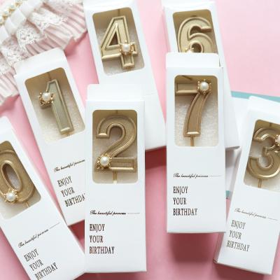 China Customized Color Box Printing Number Cake Birthday Candle Geschenkbox Klein Small Gift Boxes for sale