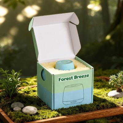 Κίνα Προσαρμοσμένο Εξατομικευμένο Πολυτελές Έγχρωμο Μικρό Κυματοειδές Κουτί Αποστολής με Λογότυπο για Καλλυντικά προς πώληση