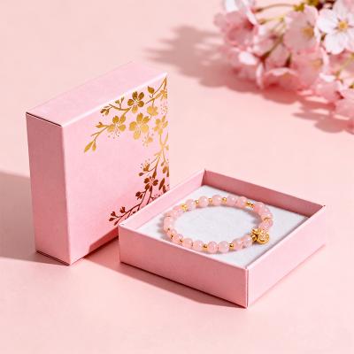 Κίνα Προσαρμοσμένο σχεδιασμό Λούξυ Κωδικός δώρων Εμφυτοποιημένο πράσινο άκαμπτο χαρτί Κοσμήματα Κουτί για δαχτυλίδια και σκουλαρίκια Αποθήκευση αξεσουάρ μόδας προς πώληση