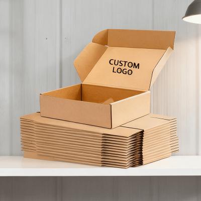 China Shipping Aircraft Boxes Recyclable Resistant High Strength Corrugated Cardboard Embossing For Small Business Packaging for sale