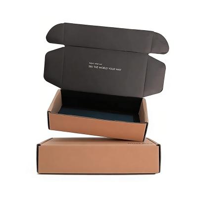 China Custom Personalized Environmentally Friendly Glossy Laminated Cardboard Foldable Gift Box With Logo for Brand Packaging for sale