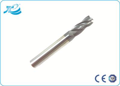China Moinho de extremidade contínuo HRC do carboneto 55, modo plástico refrigerar de óleo do ar dos moinhos de extremidade do corte à venda