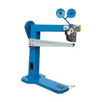 China Stitching Box Function Semi Automatic Carton Box Stapler Manual Cardboard Stitching Machine for sale