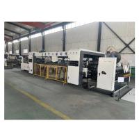 China accuracy Slotting Function Paperboard Box 3 Color Flexo Printer Online Packing Machine for sale