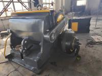 China Customer's Request Creasing and Die Cutting Machine for Garment Shops for sale