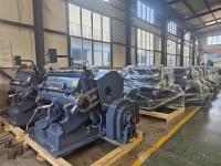 China Customer's Request Creasing and Die Cutting Machine for Garment Shops for sale