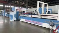 China Super Automatic Carton Box Folder Gluer Folding with Advanced Textiles Gluing Machine for sale