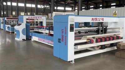 Cina Colla di cartone ondulato automatico con stampa flessibile 16000*4300*1860mm in vendita