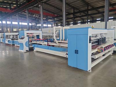 Cina Colla di cartone ondulato automatico con stampa flessibile 16000*4300*1860mm in vendita