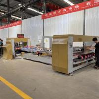 China Customizable Automatic Carton Folding Gluing Machine for Wood Packaging Material for sale