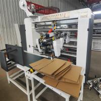 China Semi Automatic Two Pieces Stitching Machine For Corrugated Box Making for sale