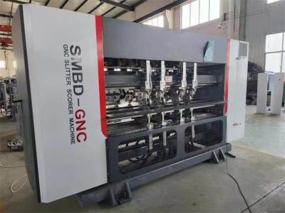 Cina Macchina di scatto a slitter a lama sottile corrugata in cartone personalizzata per 380V di tensione in vendita