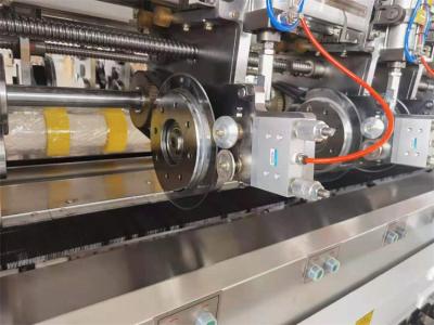 Cina Macchina di scatto a slitter a lama sottile corrugata in cartone personalizzata per 380V di tensione in vendita