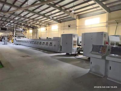 Cina 12.5KW servo motore principale di guida cartone ondulato linea di produzione per gli acquirenti globali in vendita