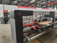 China Automatic Carton Box Folder Gluer With Electric Driven For Plastic Packaging Material for sale