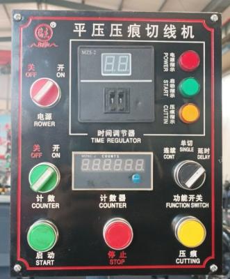 Cina Semi-automatica 380V Stock manuale carta piastra a morte di taglio e macchina di incisione per il vostro in vendita