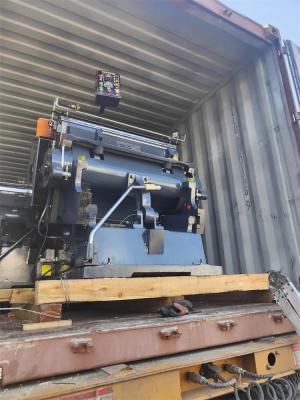 Cina Semi-automatica 380V Stock manuale carta piastra a morte di taglio e macchina di incisione per il vostro in vendita