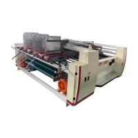 China Easy to Operate Semi Automatic Two Pieces Folder Gluer Machine for Cardboard Paper Making for sale