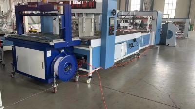 China Máquina de colagem de pasta de canto de alta velocidade para dobragem e colagem automática de caixas de papel à venda