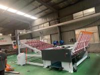 China Cartons Packaging Type Newest Grooving Flexo Cutting Machine with Textiles Auto Stacker for sale