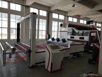 China 4500 KG Stable Flexo Cutting Machine Grooving Automatic Stacker for Corrugated Flute for sale