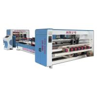 China Pressure 0.6--0.8Mpa Corrugated Flexo Folder Gluer for Plastic Packaging Material for sale