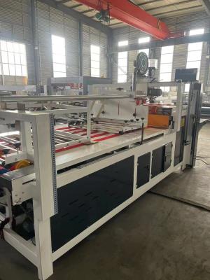 Cina 385v/220v Voltaggio semiautomatico cartone ondulato scatola di fabbricazione macchina per imballaggio in vendita