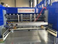 China High Speed Automatic Printer Slotter Die Cutter Machine for Building Material Shops for sale