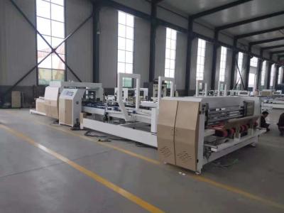 Cina Voltage 380V macchina di formazione di carta per cartone ondulato scatola pieghevole tutto in una macchina in vendita