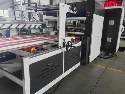 China Paper Forming Machine for Corrugated Cardboard Box Folding and Gluing in Food Beverage for sale