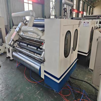 Cina 6500 KG Macchina ondulata a singola faccia senza dita per rotoli e fogli di carta ondulata in vendita