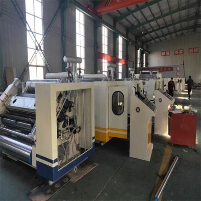 Cina Macchina ondulata a facciata singola senza dita per carta ondulata di larghezza efficace di 1600 mm in vendita