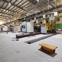 China accuracy Cardboard Box Making Function High Speed Corrugated Cardboard Production Line for sale