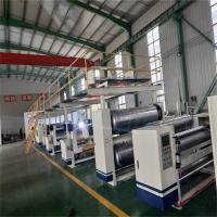 China accuracy Cardboard Box Making Function High Speed Corrugated Cardboard Production Line for sale