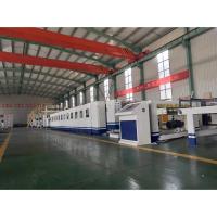 China accuracy Cardboard Box Making Function High Speed Corrugated Cardboard Production Line for sale