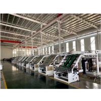 China Speed Creative Automatic Flute Laminator Machine with Max Speed 6000sheets/h for sale